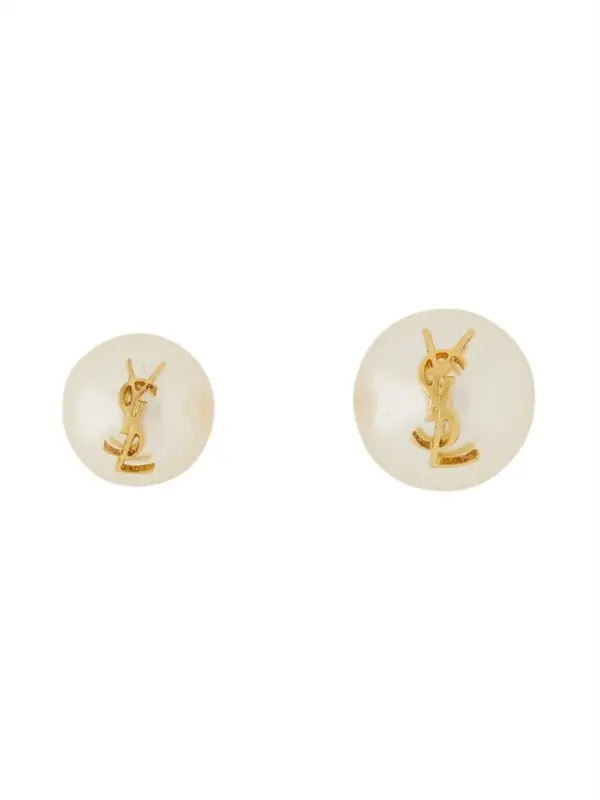 Saint Laurent Orecchini Asimmetrici Cassandre - Gold