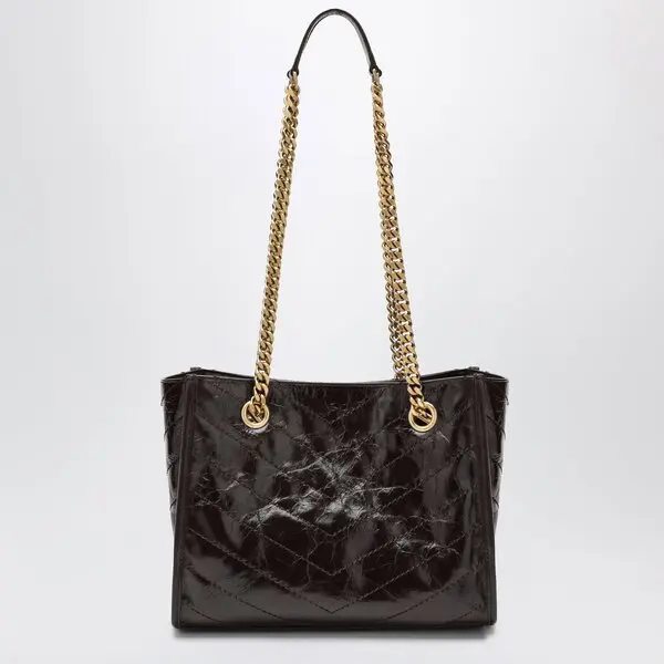 Saint Laurent Small Niki Shopping Bag In Leather