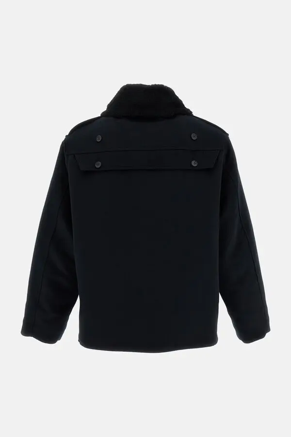 Junya Watanabe Giaccone In Cashmere Beaver
