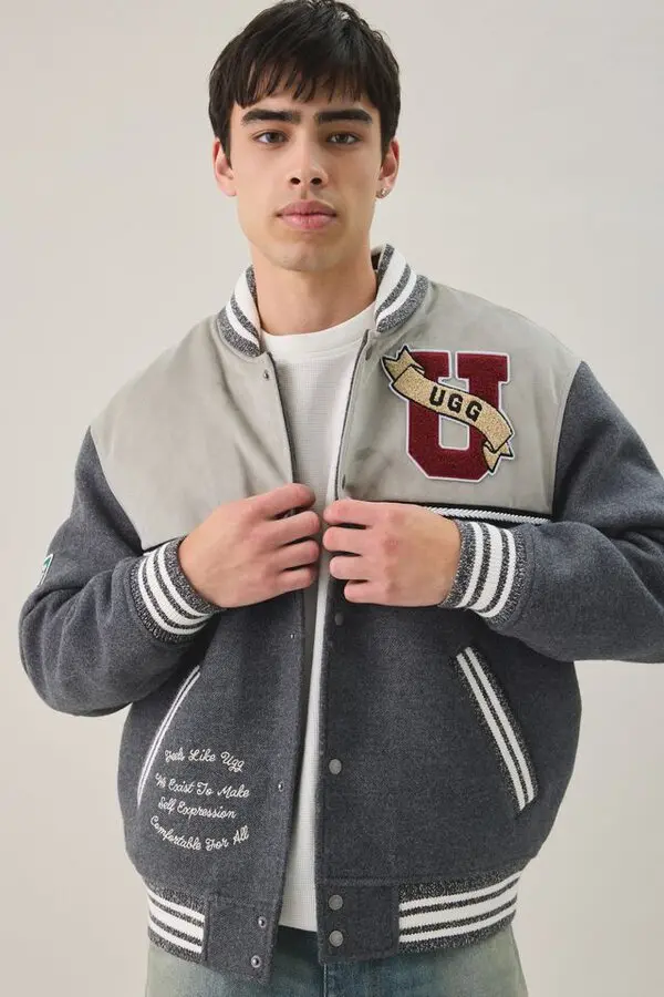 UGG Soft Retro Varsity Jacket