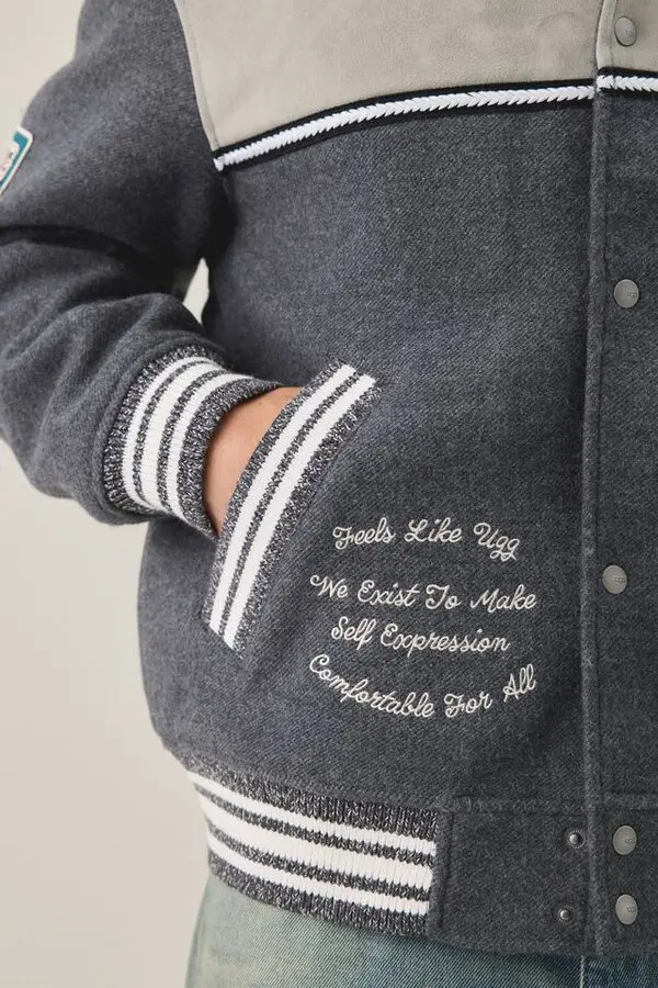 UGG Soft Retro Varsity Jacket