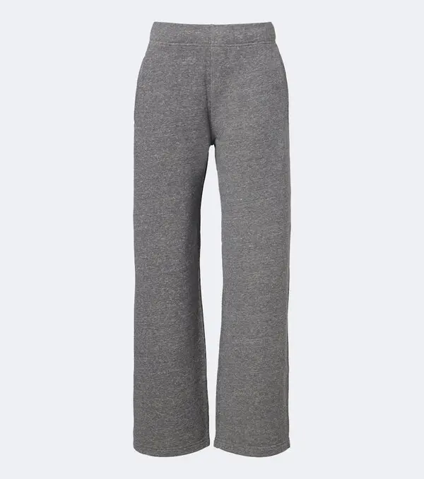 NILI LOTAN Cotton-blend Sweatpants - Grey