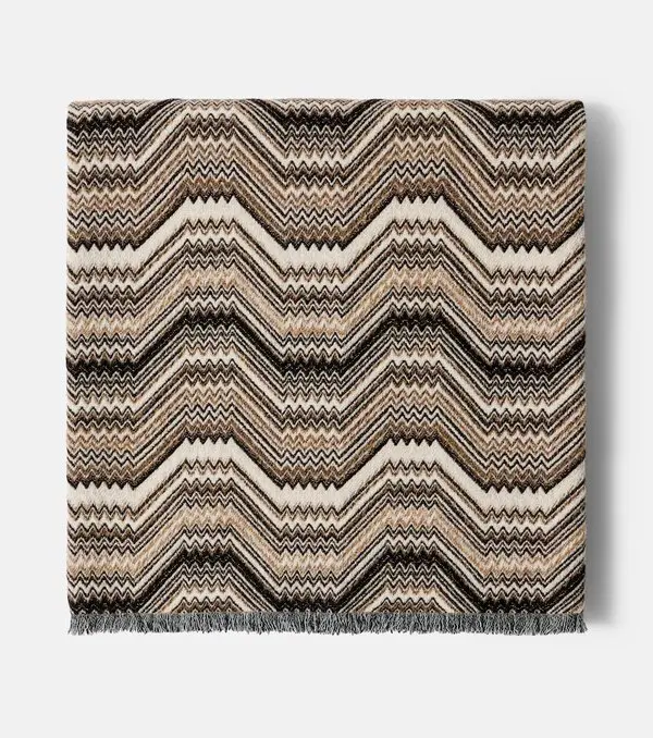 Missoni Merano Zigzag Wool-blend Throw