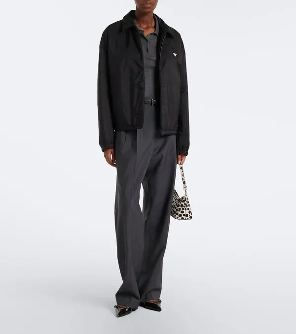 Prada Mini Printed Calf Hair Shoulder Bag