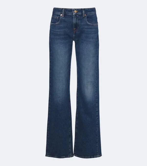 7 For All Mankind Low Tess Wide-leg Jeans