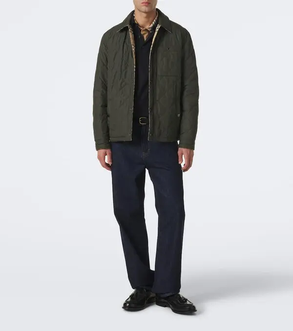 Burberry Brighton Check Reversible Overshirt