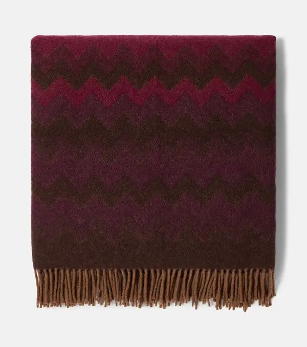 Missoni Anemone Fringed Wool-blend Throw