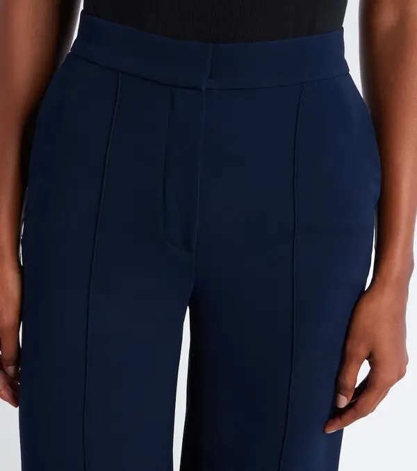 Elie Saab Crêpe Wide-leg Pants
