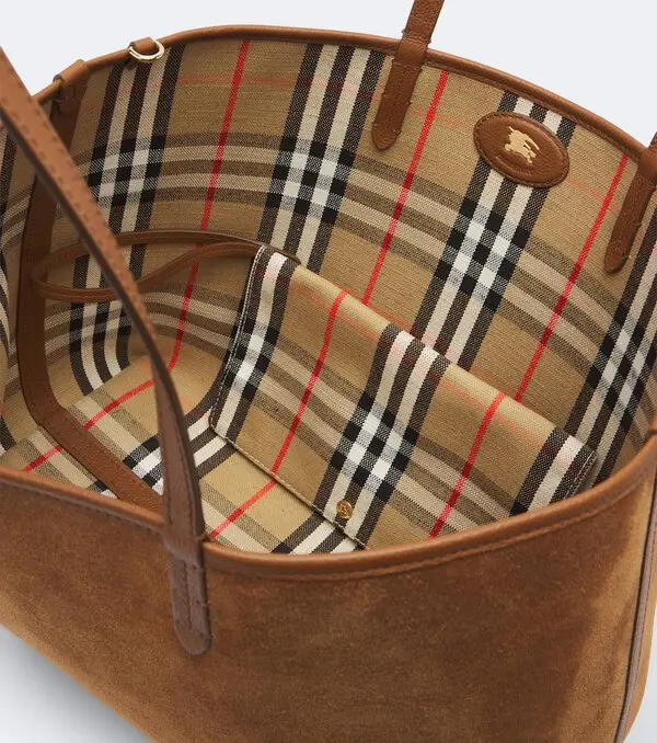 Burberry Bloomsbury Medium Reversible Suede Tote Bag