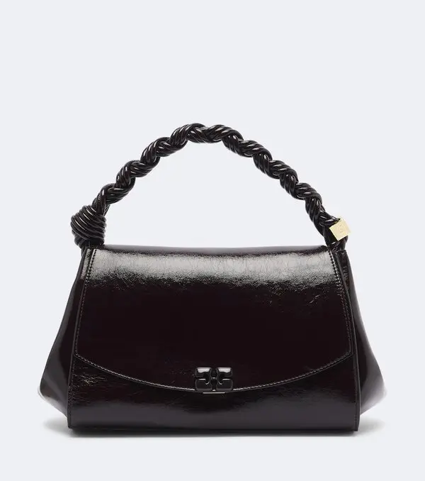 GANNI Very Bou Top-handle Bag - Brown