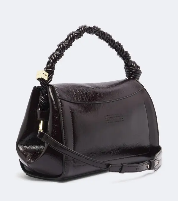 GANNI Very Bou Top-handle Bag - Brown