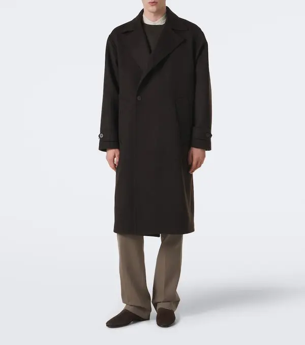 STOFFA Stòffa Double-breasted Cashmere Coat