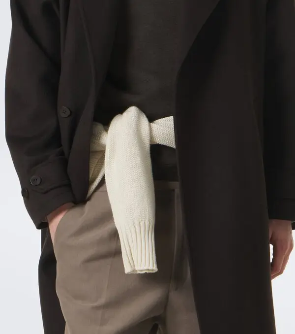 STOFFA Stòffa Double-breasted Cashmere Coat