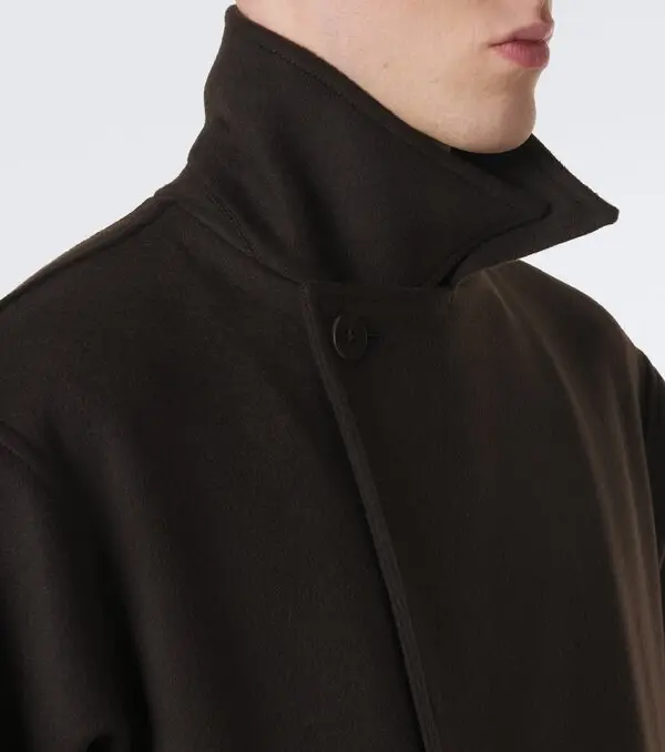 STOFFA Stòffa Double-breasted Cashmere Coat