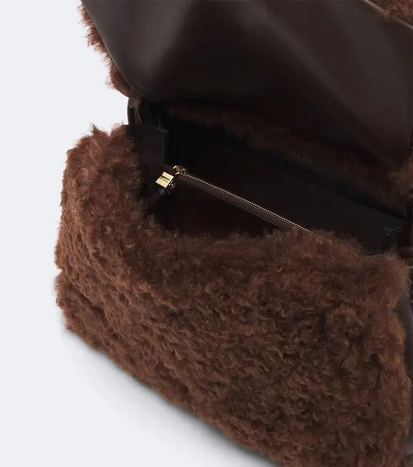 GANNI Very Bou Teddy Top-handle Bag