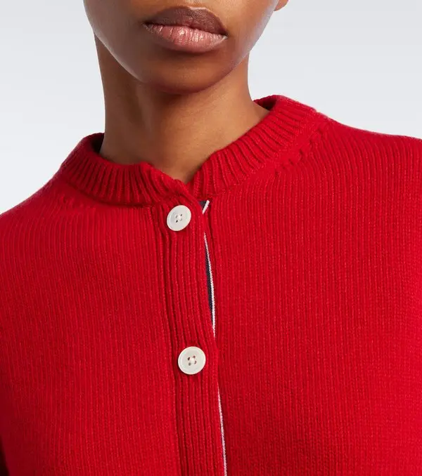 Thom Browne 4-bar Wool Cardigan