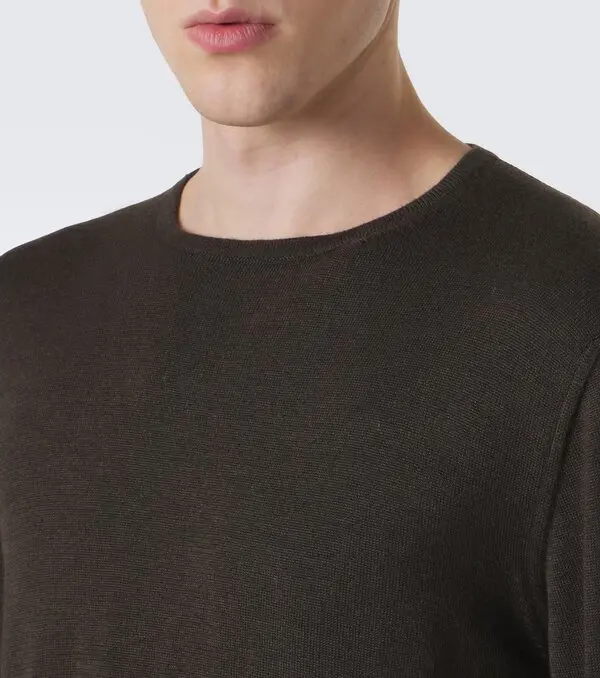STOFFA Stòffa Wool And Silk Sweater