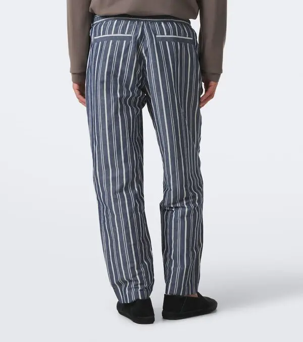 Orlebar Brown Sonoran Linen And Cotton Canvas Wide-leg Pants