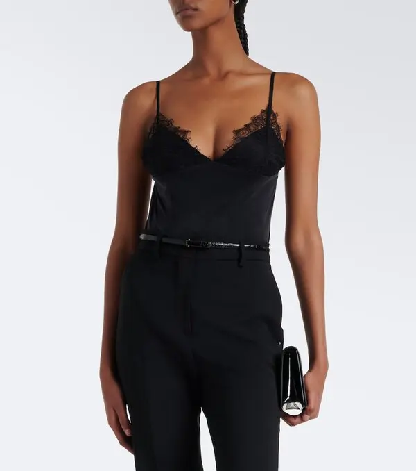 Coperni Lace-trimmed Camisole