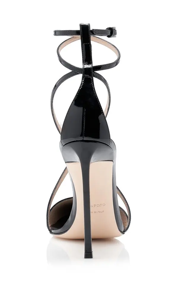 TOM FORD 105mm Patent Leather Lia Pump