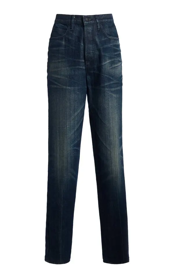 TOM FORD Dalton Straight-leg Jeans - Blue