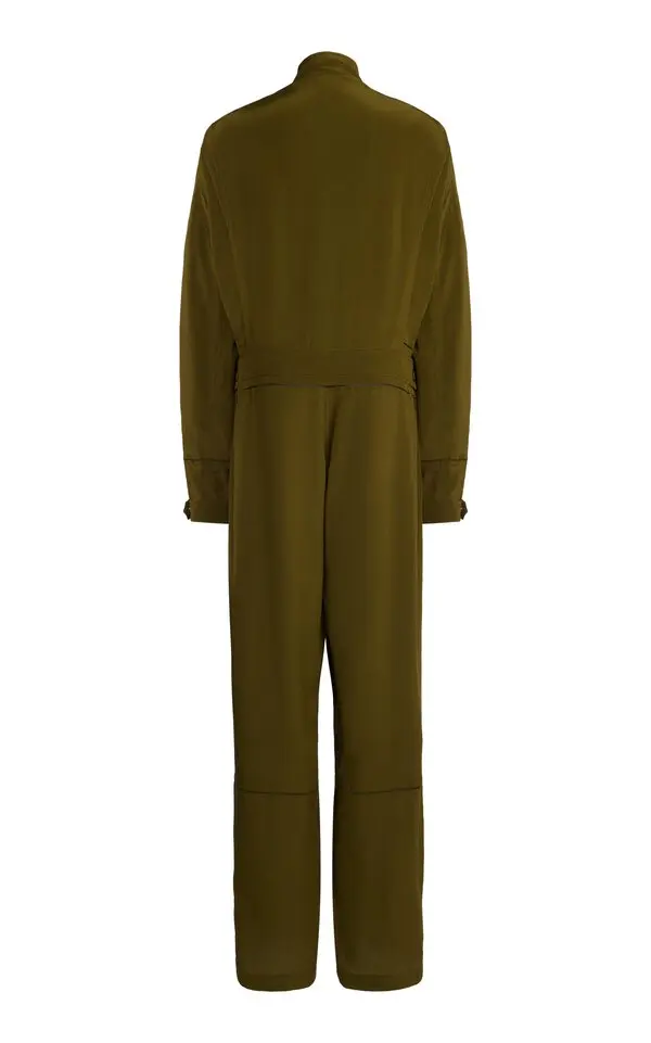 TOM FORD Silk Military Jumpsuit