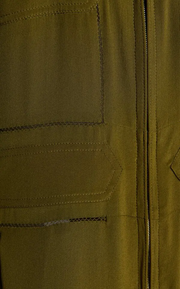 TOM FORD Silk Military Jumpsuit
