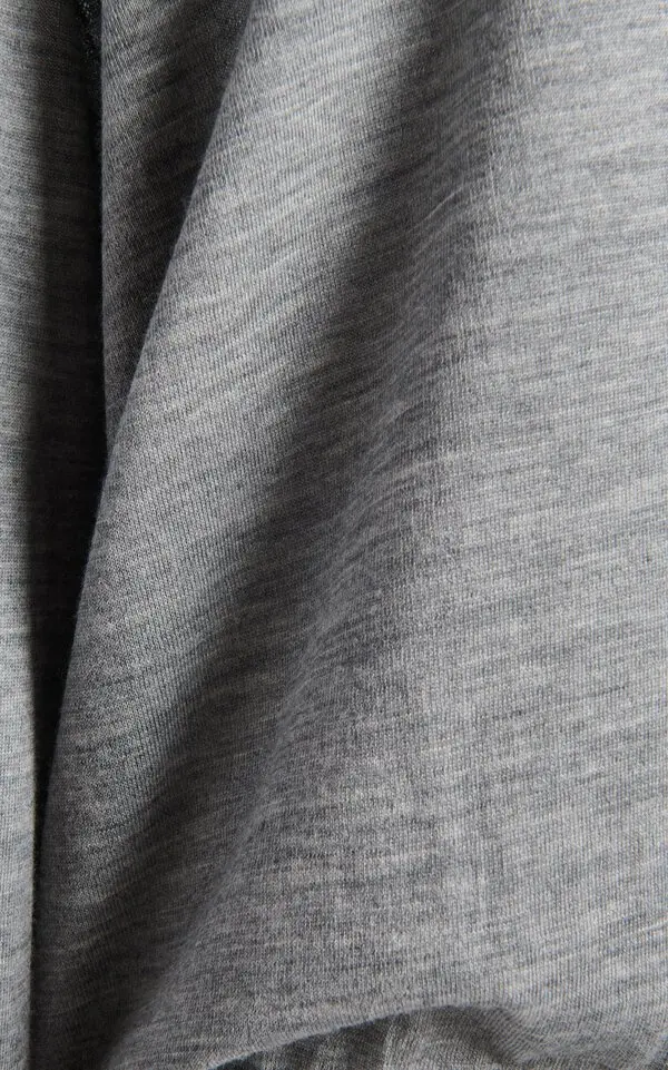 TOM FORD Masculine Fit Wool V-neck Knit - Grey