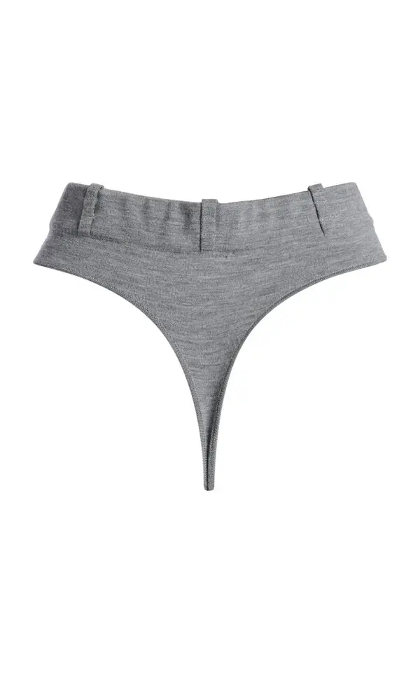 TOM FORD High-waist Wool Thong