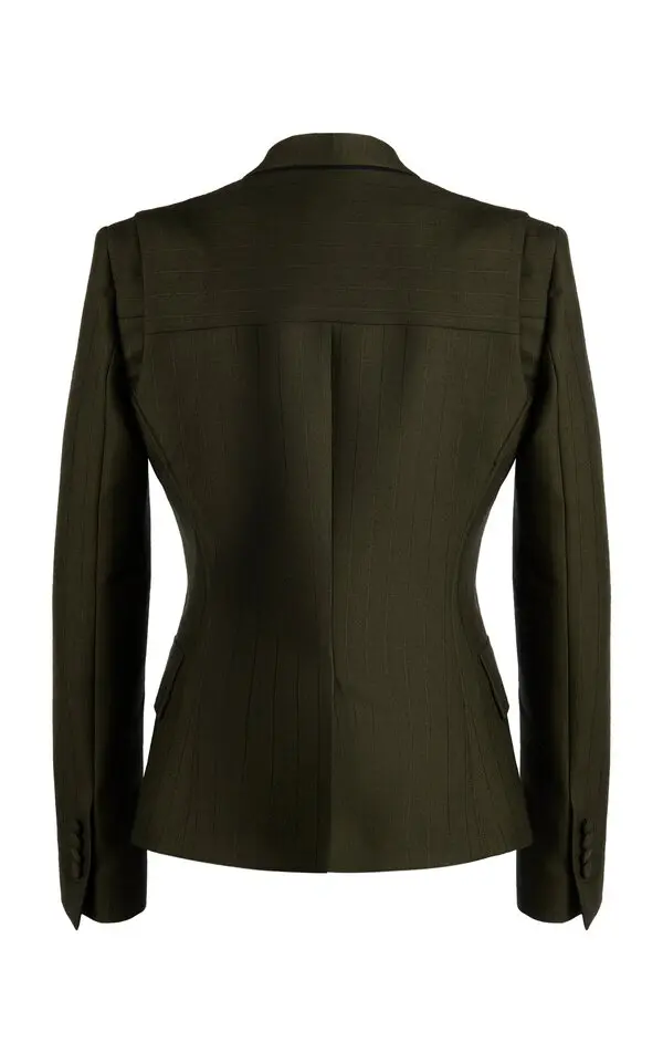 TOM FORD Tailored Wool-mohair Military Jacket