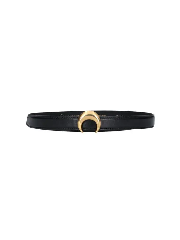 MARINE SERRE Belt “moon - Black