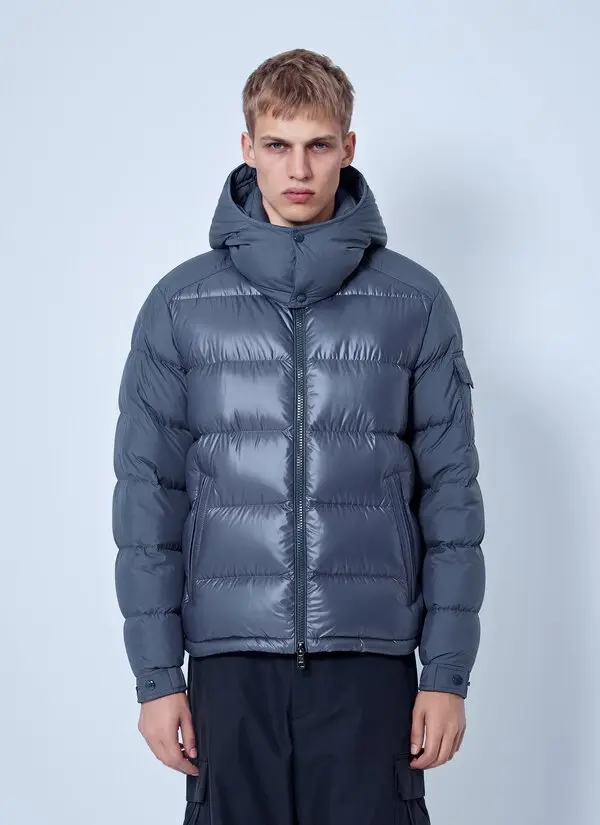Moncler Maya Hooded Short Down Jacket