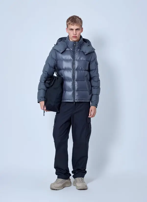 Moncler Maya Hooded Short Down Jacket