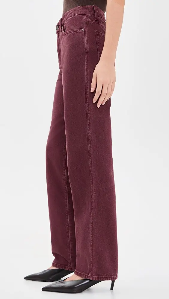 REFORMATION Val 90s Mid Straight Jeans