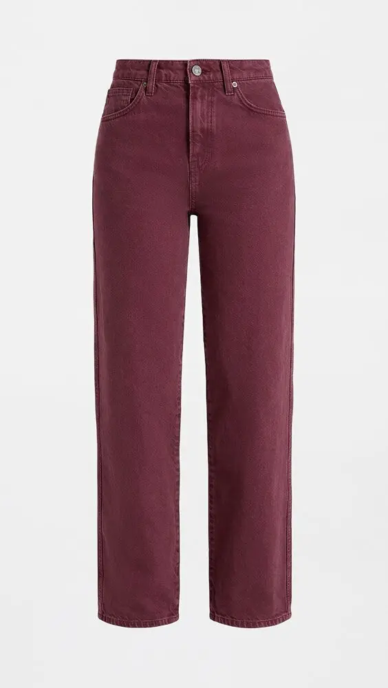 REFORMATION Val 90s Mid Straight Jeans