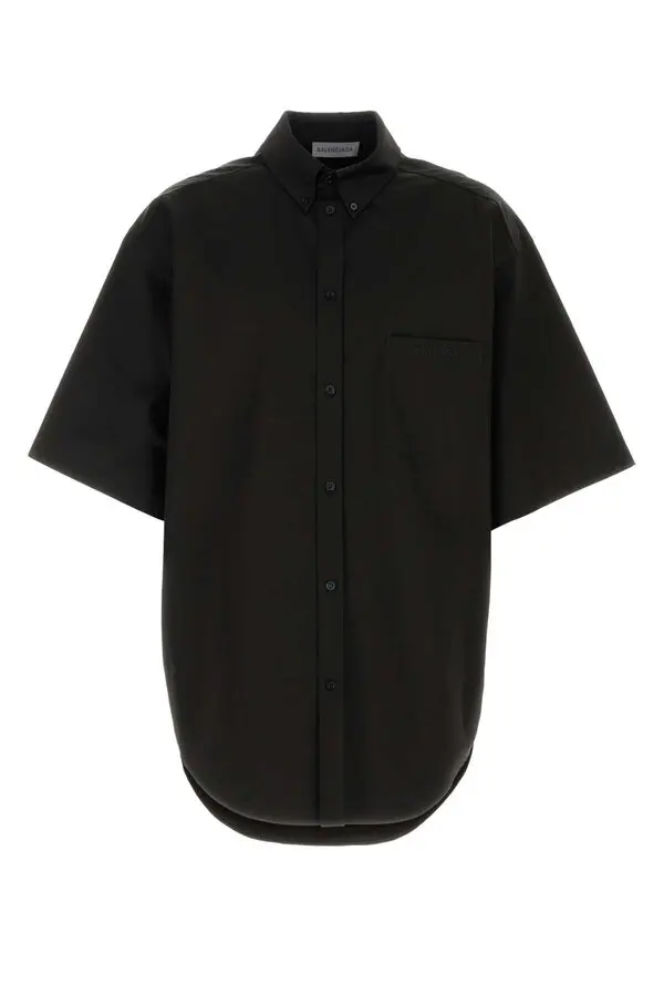 Balenciaga Twill Oversize Shirt