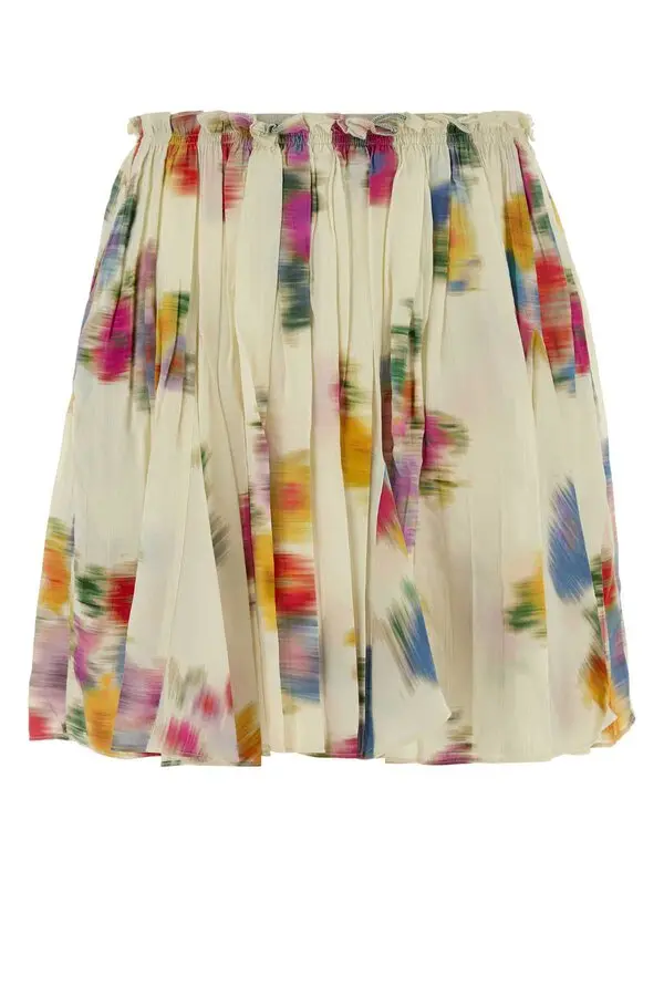 Isabel Marant Étoile Printed Viscose Livy Skirt