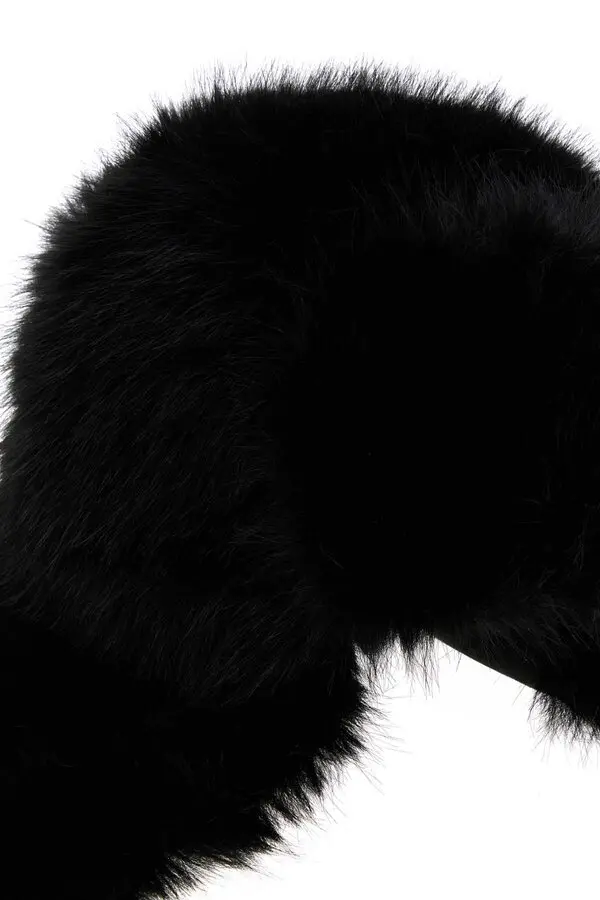 Stella McCartney Eco Fur Aviator Hat
