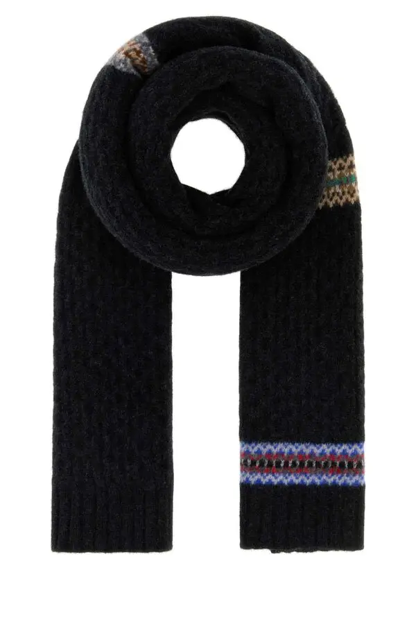 Stella McCartney Slate Wool Scarf