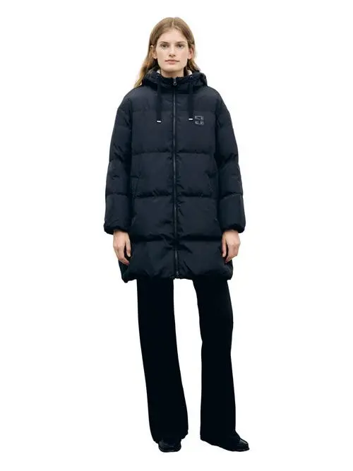 Gerard Darel Adna Hooded Insulated Puffa Coat