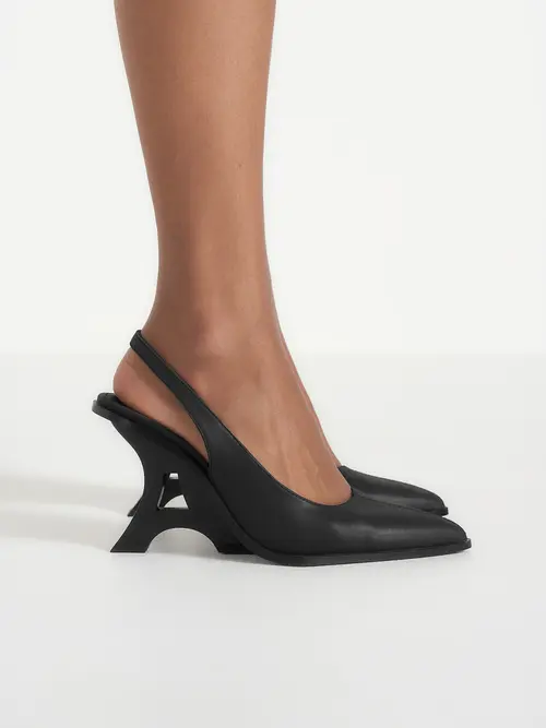 Manière De Voir L'eiffel Slingback Heels