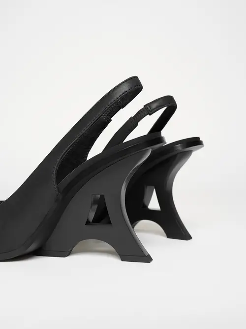 Manière De Voir L'eiffel Slingback Heels