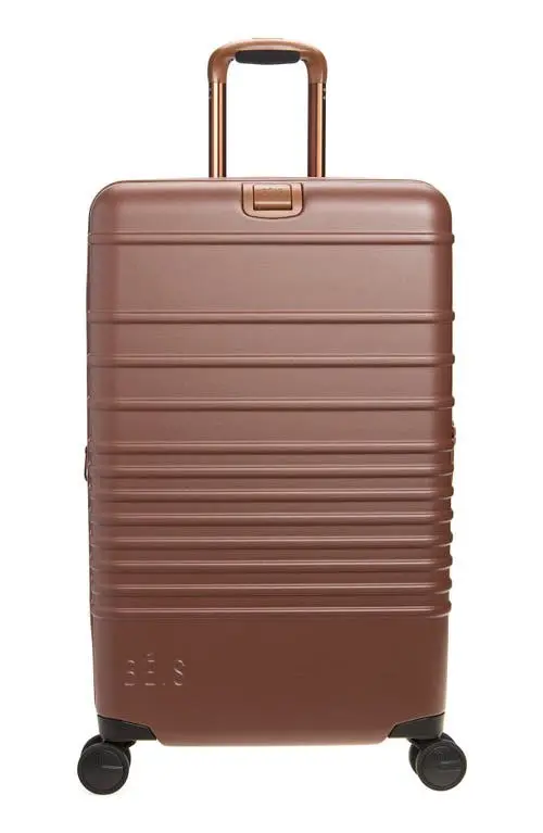 BEIS The Medium Check-in 26-inch Hardside Rolling Suitcase - Maple