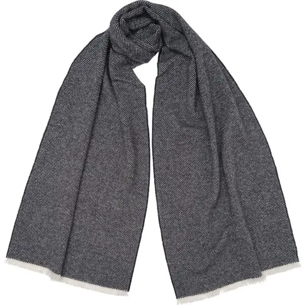 ELIZABETTA Gualdocashmere Scarf - Navy