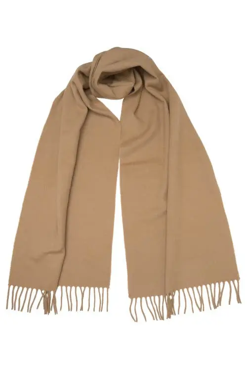 ELIZABETTA Vivaldicashmere Scarf - Camel