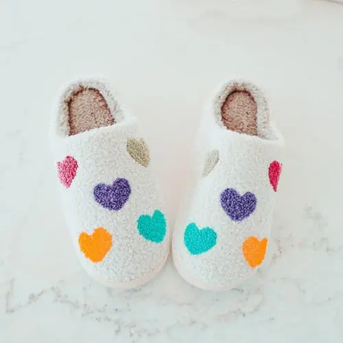 WRAPPED IN A CLOUD Heart Slipper