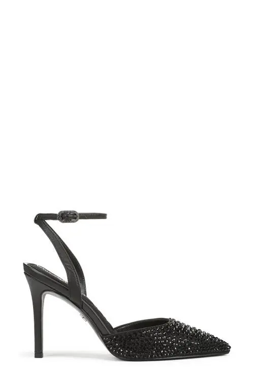 Sam Edelman Hana Ankle Strap Pump - Black