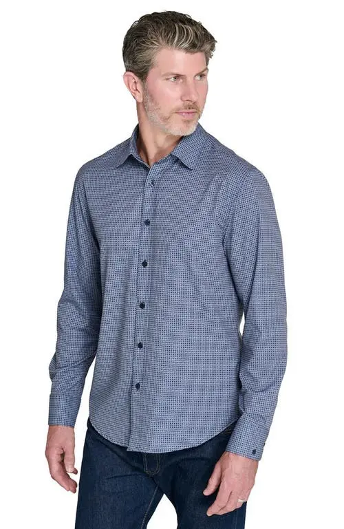 BROOKLYN BRIGADE Pier Basketweave Performance Shirt