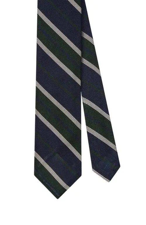 Robert Talbott Duvall Multi Stripe Grenadine Silk Tie