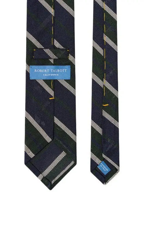 Robert Talbott Duvall Multi Stripe Grenadine Silk Tie